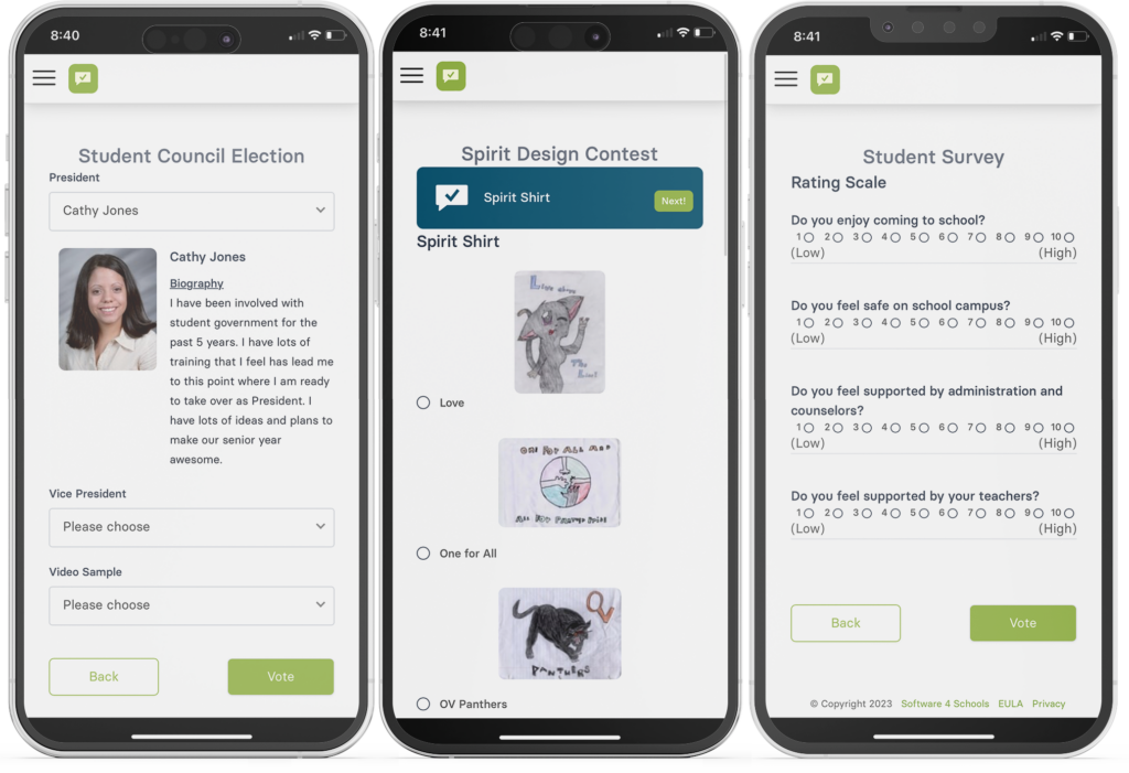 Voting – Software 4 Schools